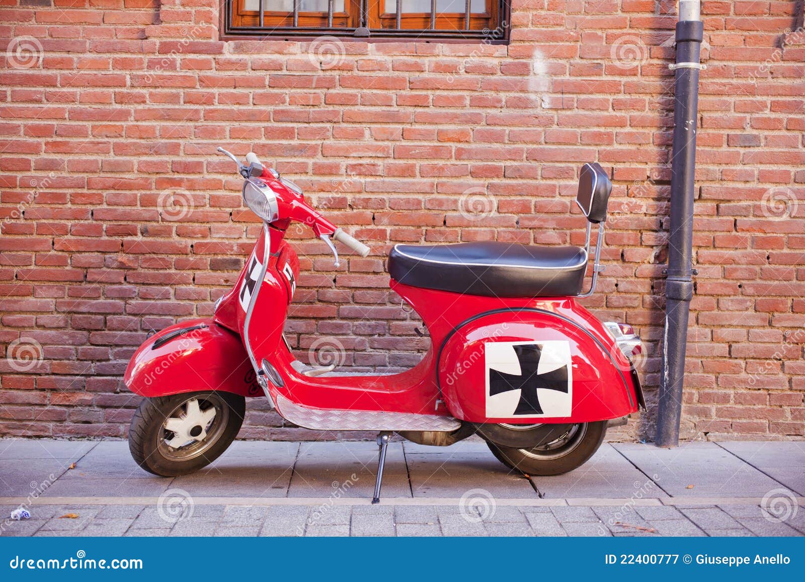 Vespa, Italian scooter stock image. Image of scooter - 22400777