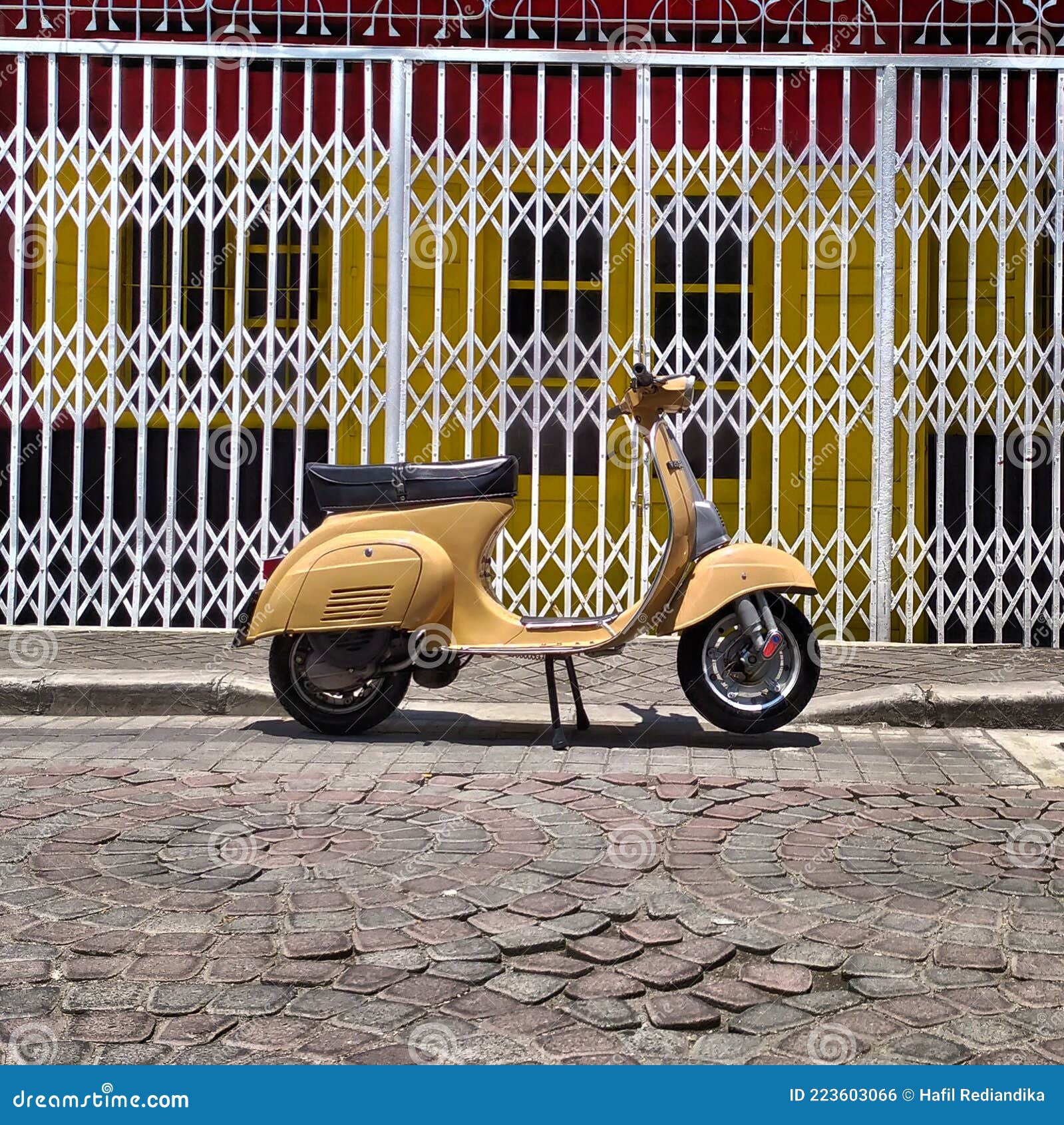 Vespa Special 50 Vintage Piaggio In Light Blue Color Editorial Photo ...