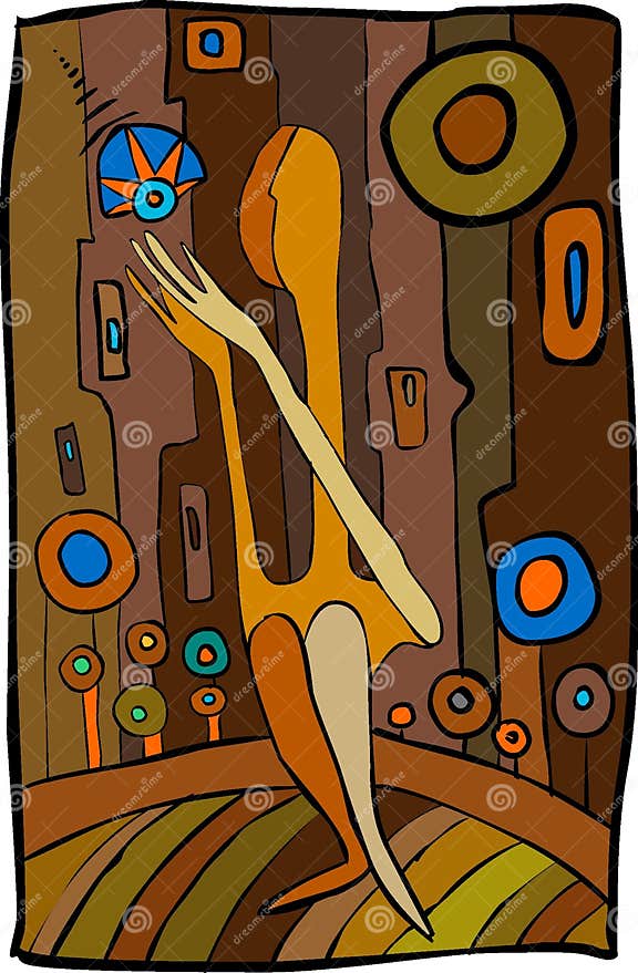 Vesper stock vector. Illustration of cartoon, clip, lady - 5918811