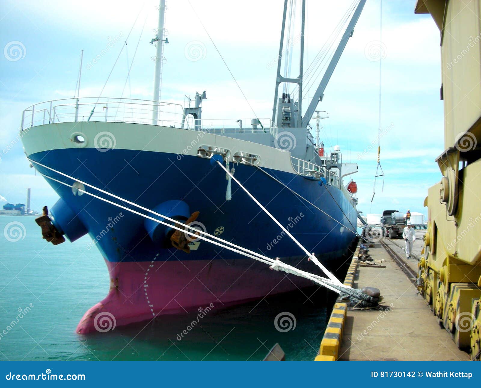 Vessel berth stock photo. Image of broker, haven, bort - 81730142