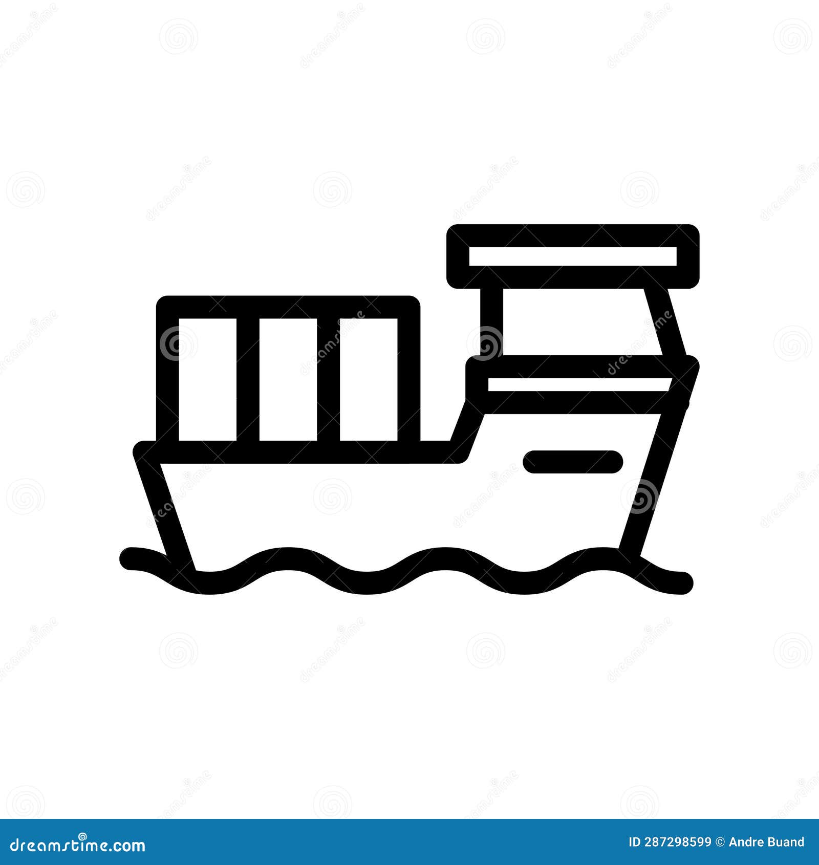 Vessel Icon Illustration Vector Graphic Stock Vector - Illustration of ...