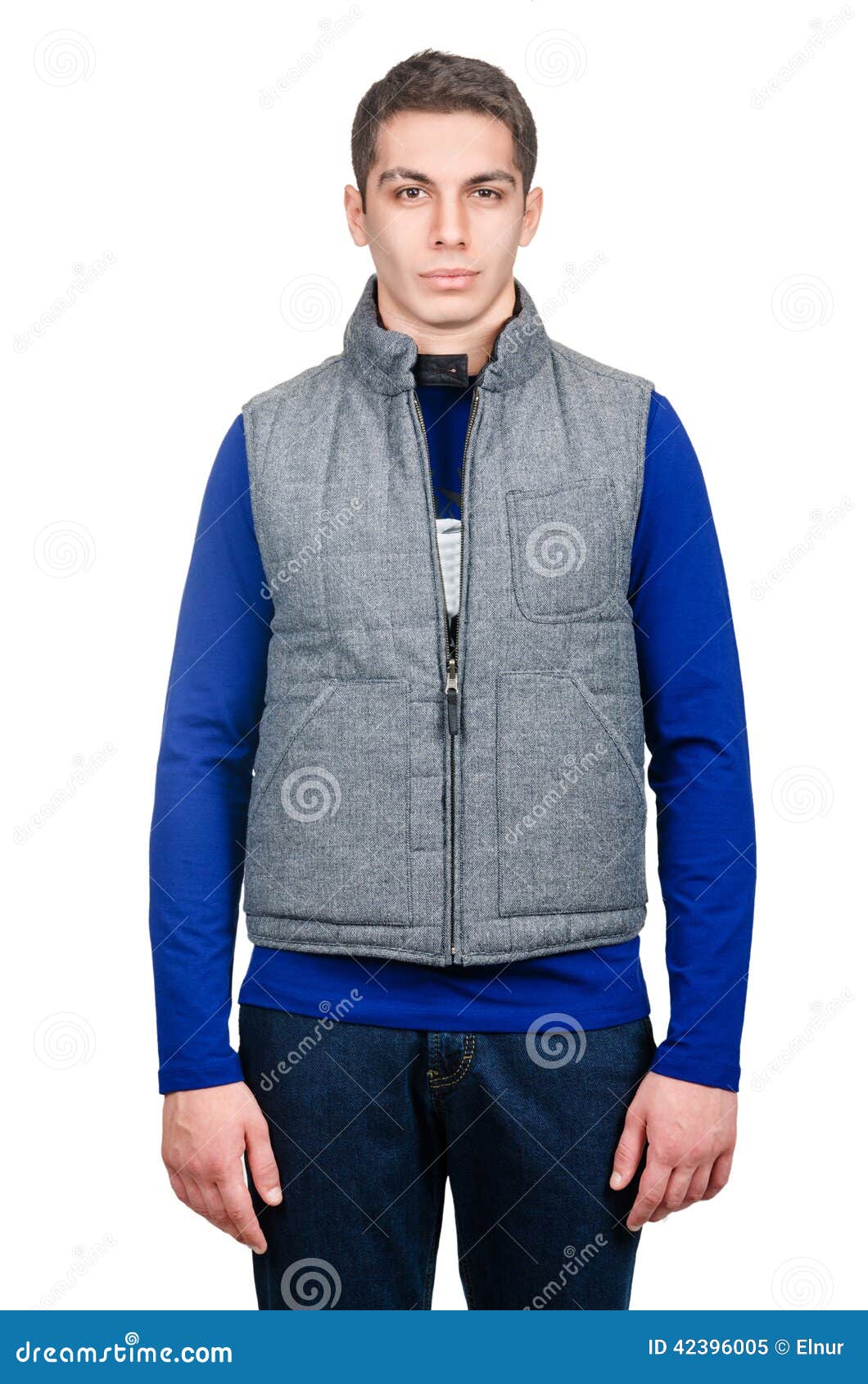 Vest stock image. Image of adult, clothing, pretty, wear - 42396005