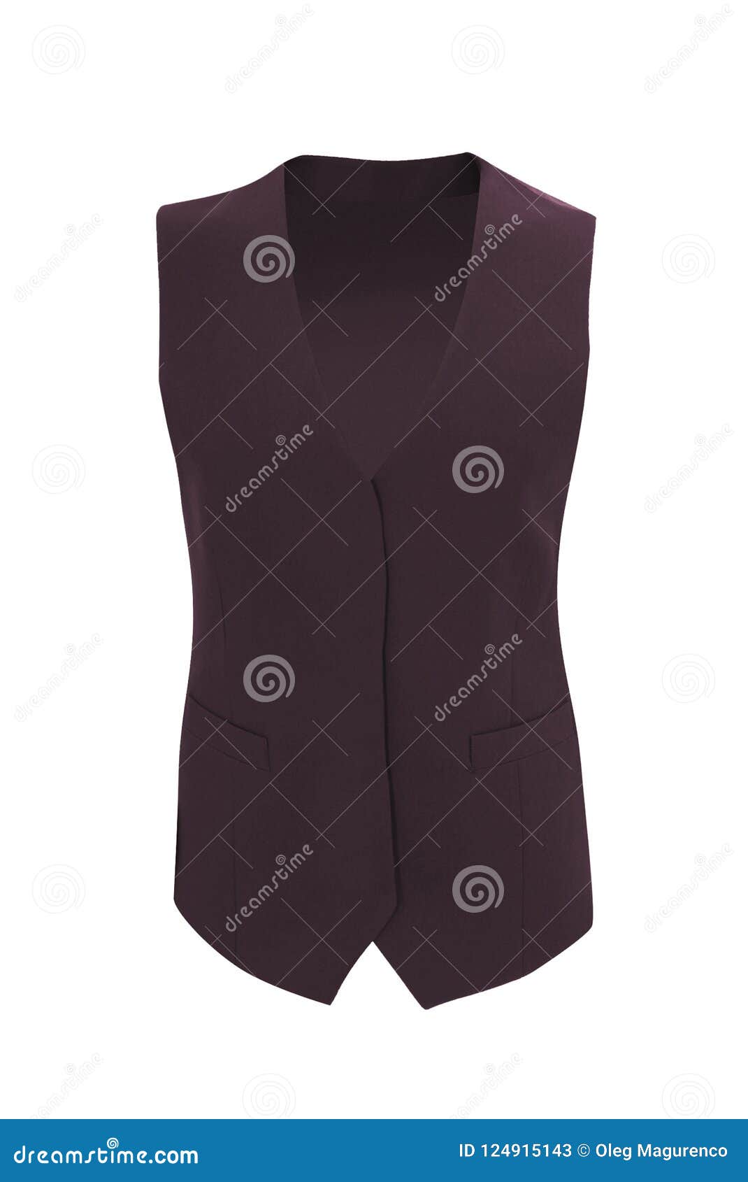 Vest isolated on white stock image. Image of canvas - 124915143