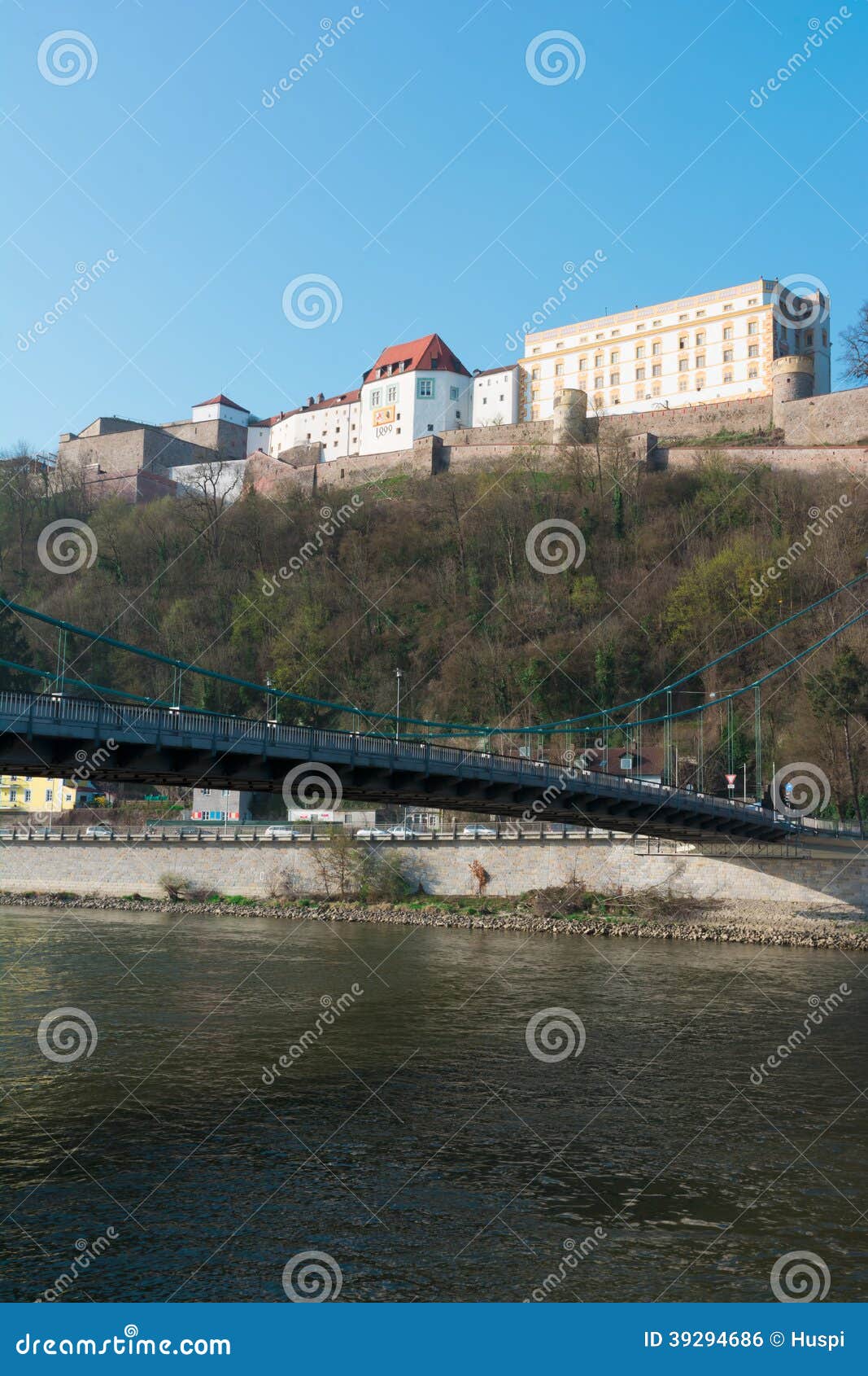 Veste Oberhaus, Castle in Passau, Germany Stock Photo - Image of ...