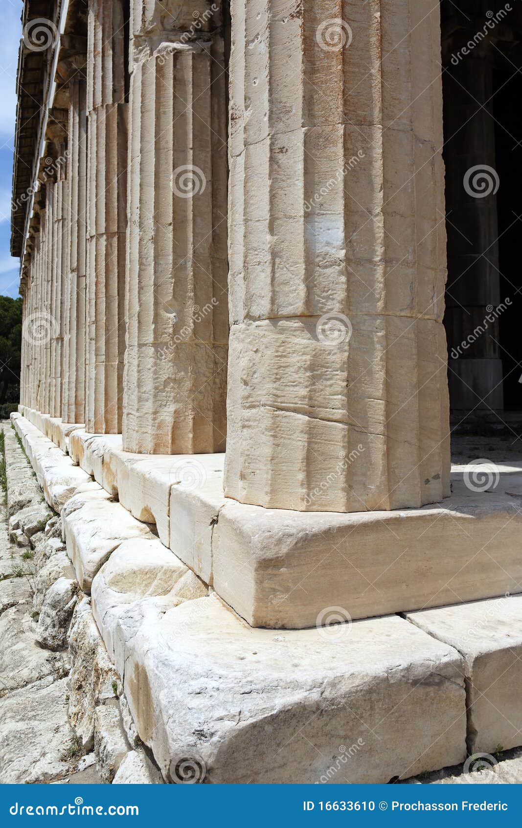Vestige stock photo. Image of greece, monument, ruin - 16633610