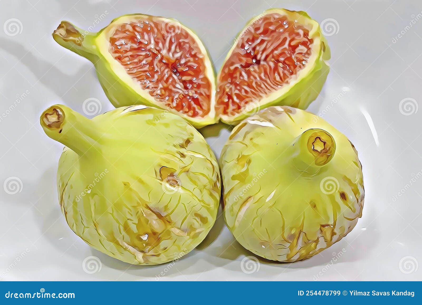 Vestimenta Pronta Para Comer Figos Imagem de Stock - Imagem de ...