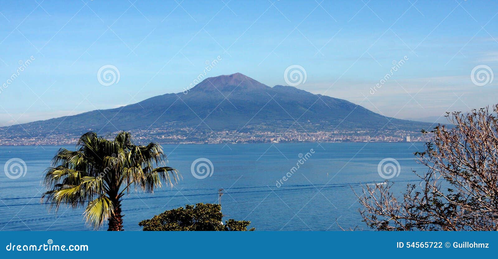 Vesuvio Volcano Naples Italy Fotografia Stock - Immagine di famoso ...