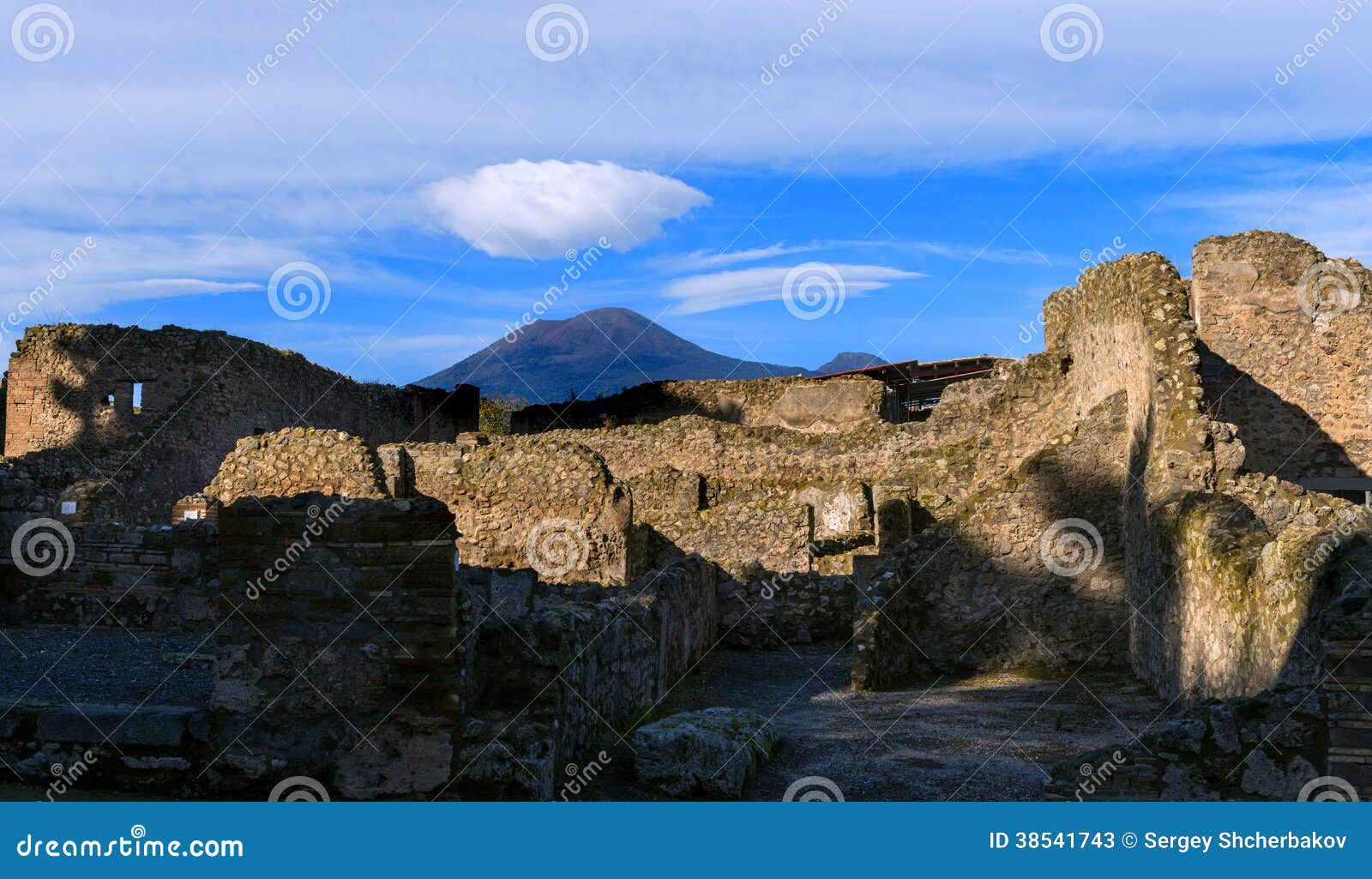 Vesuvius volcano stock image. Image of disaster, forum - 38541743