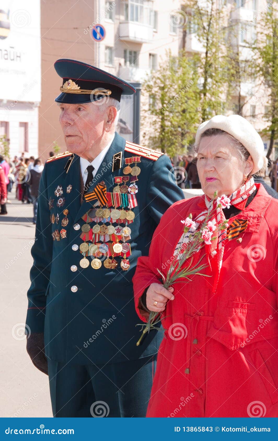 Veteran Des Zweiten Weltkriegs Redaktionelles Stockfoto - Bild von ...