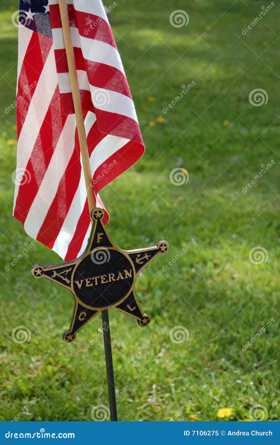 Veteran flag stock image. Image of remembrance, ceremony - 7106275