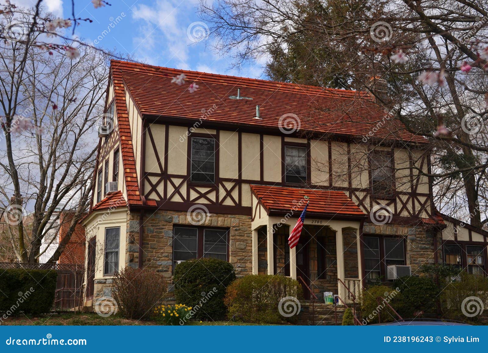 Veteran House in Washington DC, USA in Spring Editorial Stock Photo ...