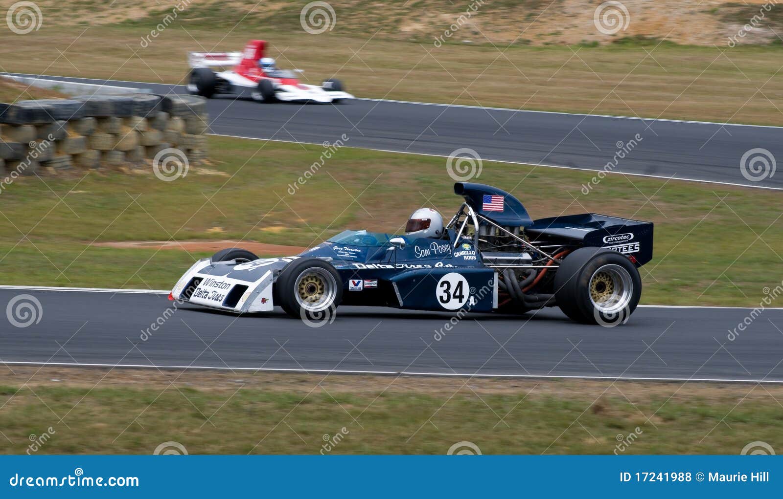 Veteran Surtee S F5000 Car at Speed Editorial Stock Photo - Image of ...