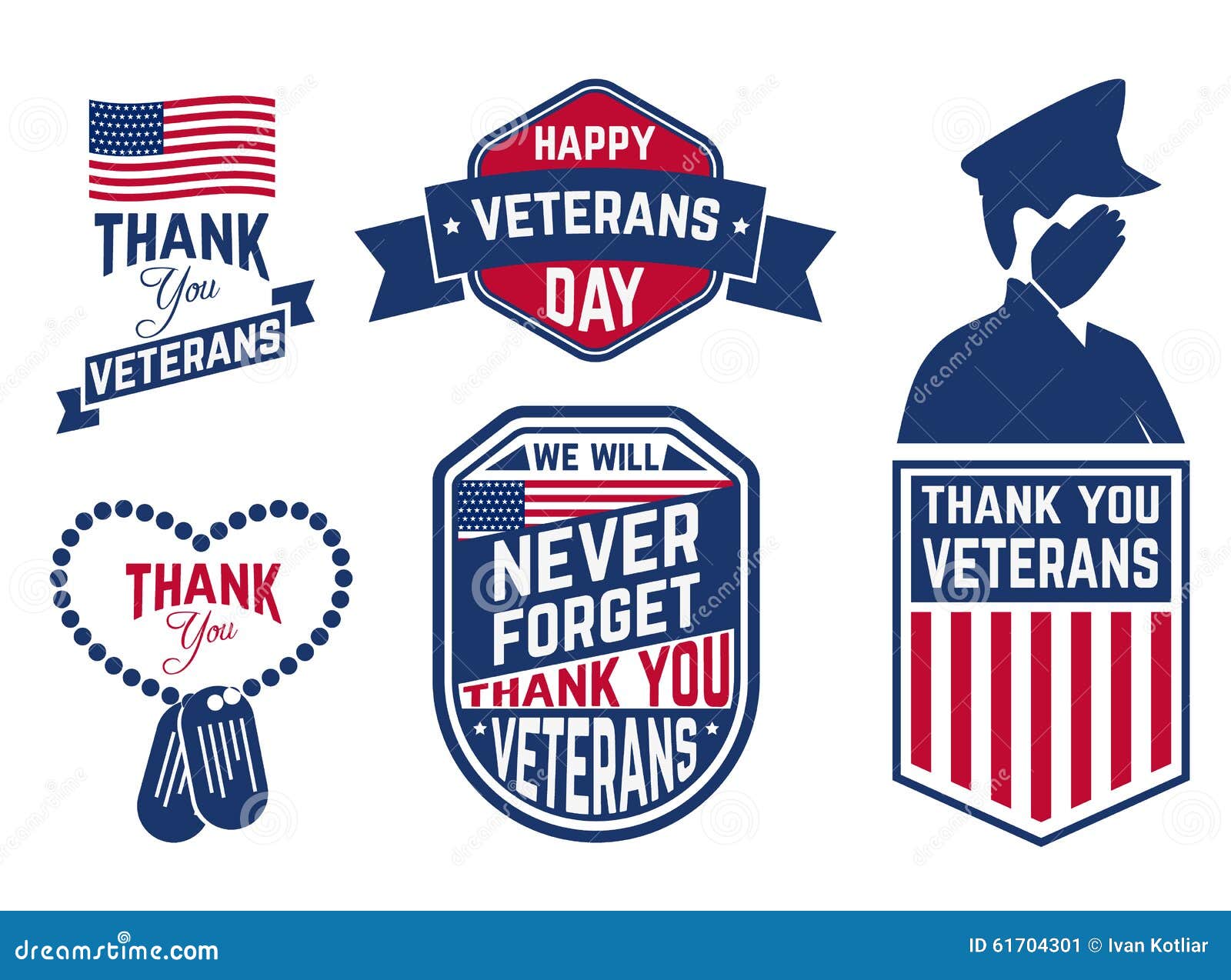 Veterans day stock vector. Illustration of military, history - 61704301
