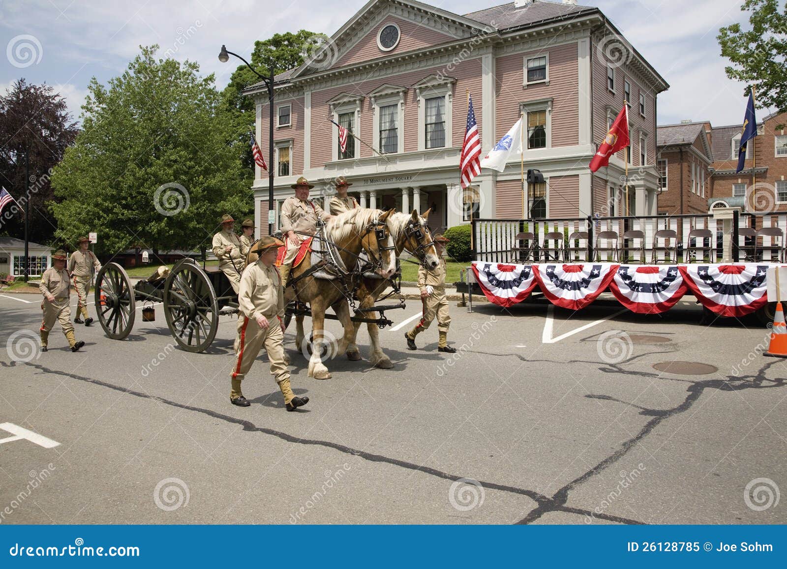 Veterans with Horses Marching Editorial Image - Image of banner, united ...