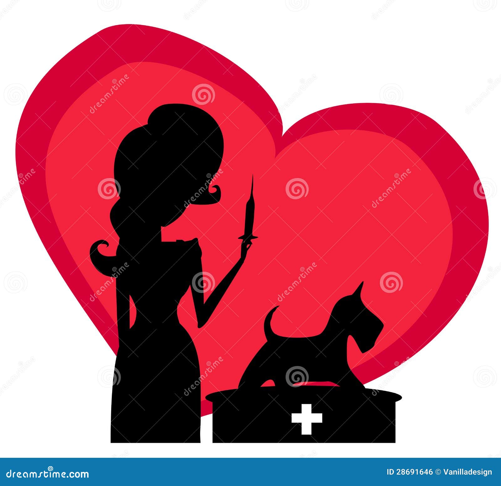 Animal Doctor Stickers Vector Illustration | CartoonDealer.com #27483362