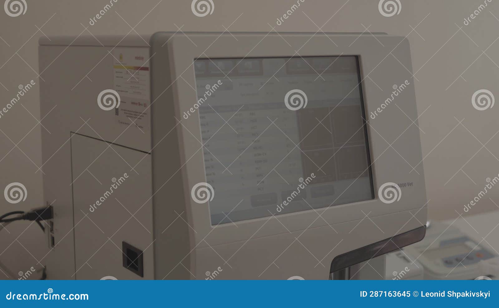 Veterinary Clinic. Laboratory Equipment in a Veterinary Clinic Stock ...