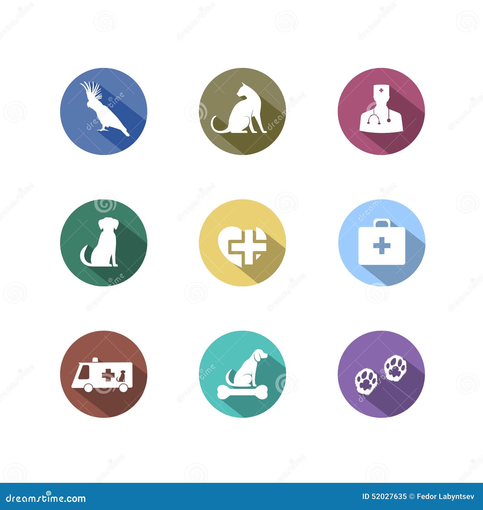 Veterinary Symbol for Your Design Stock Vector - Illustration of ...