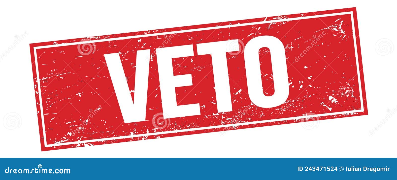 VETO Text on Red Grungy Rectangle Stamp Stock Illustration ... VETO Text on Red Grungy Rectangle Stamp Stock Illustration ...