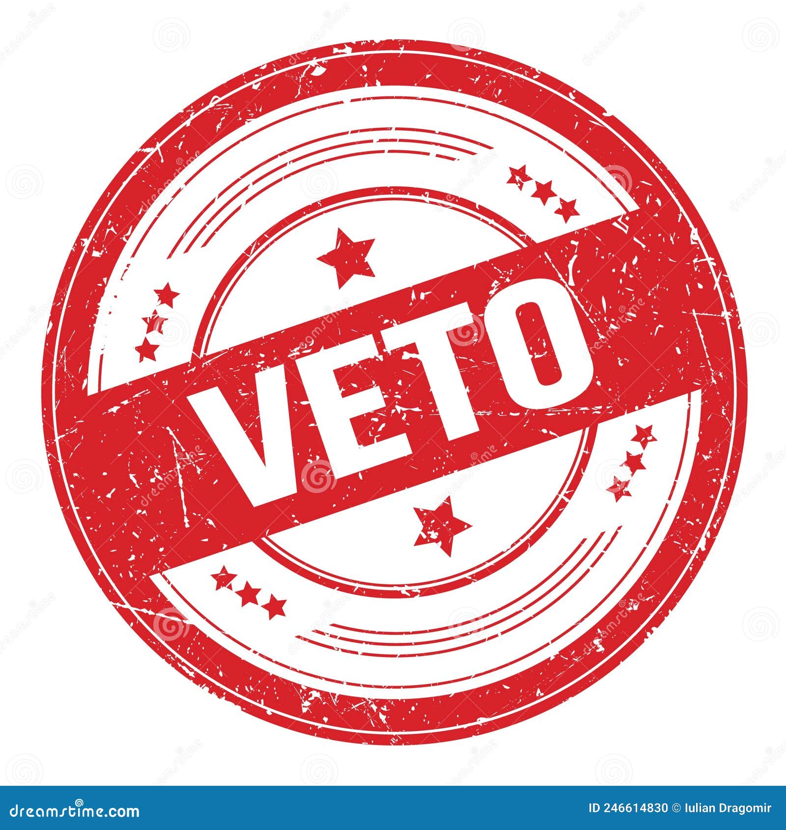 VETO Text on Red Round Grungy Stamp Stock Illustration - Illustration ... VETO Text on Red Round Grungy Stamp Stock Illustration - Illustration ...