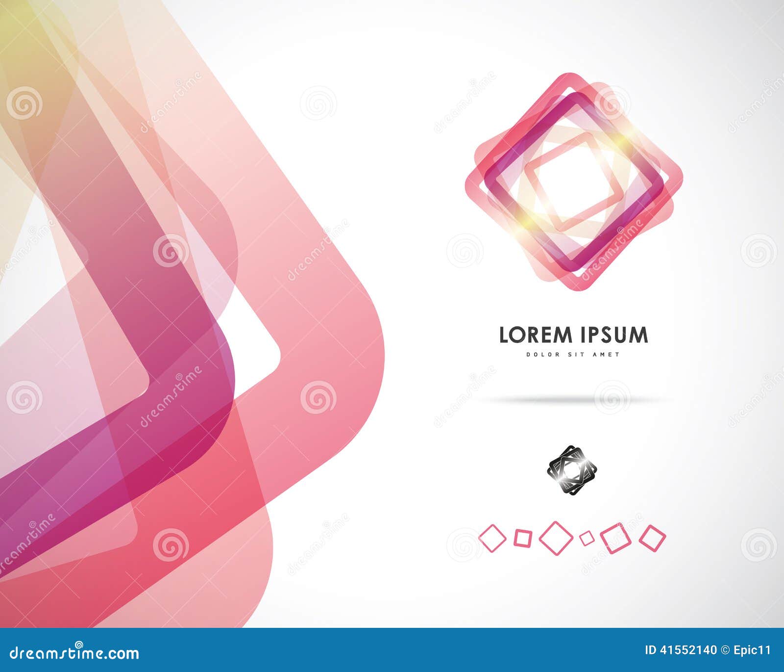 Vetor Abstrato Logo Design Template Ilustração do Vetor - Ilustração de ...