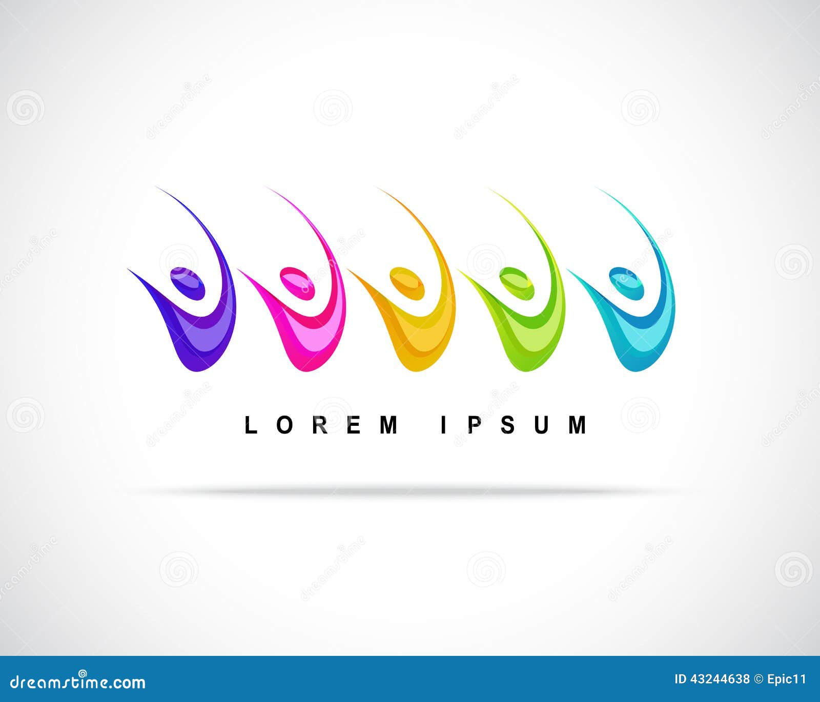 Vetor Abstrato Logo Design Template Ilustração do Vetor - Ilustração de ...