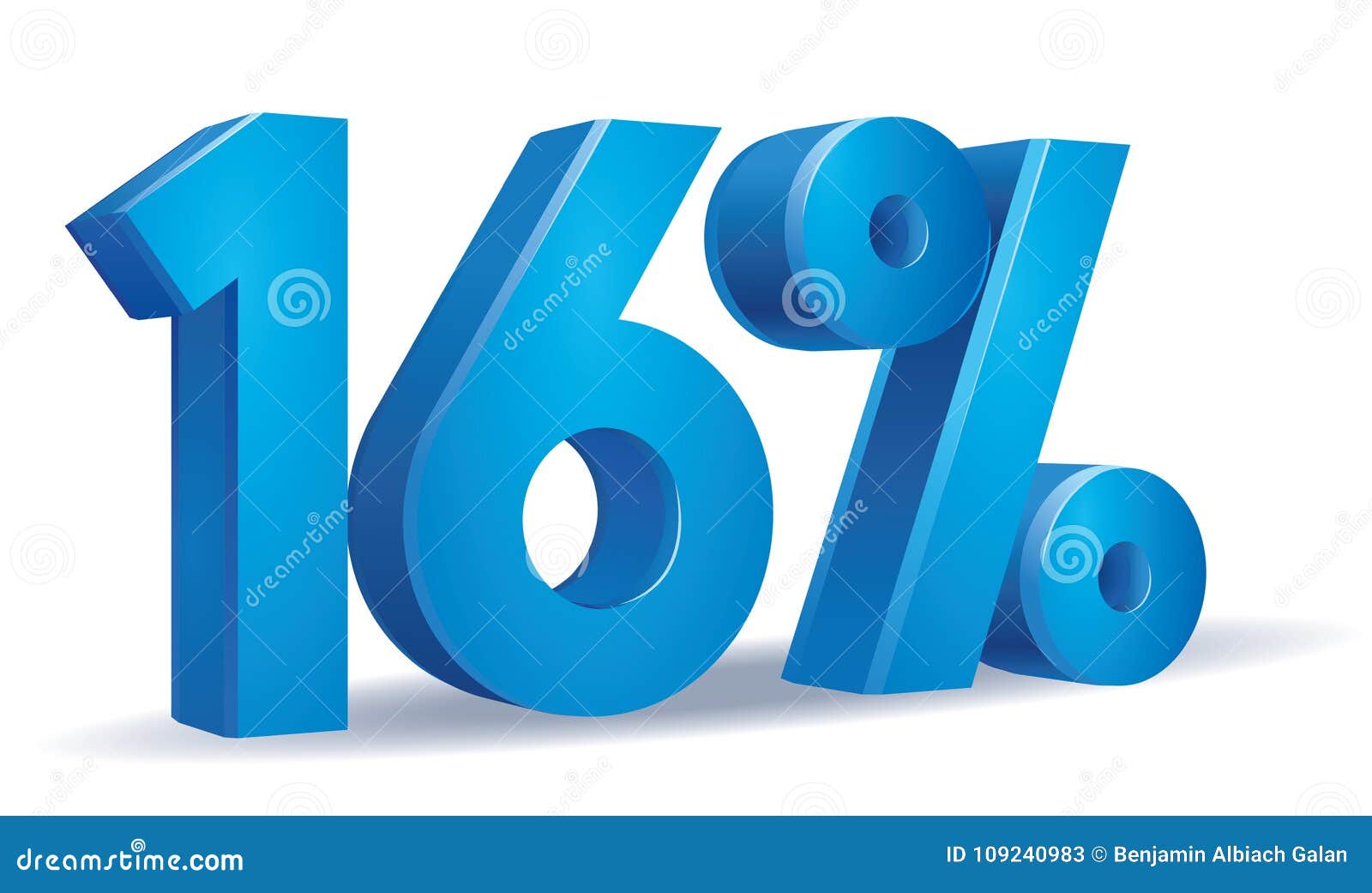 Vetor da porcentagem, 16 ilustração do vetor. Ilustração de porcentagem ...