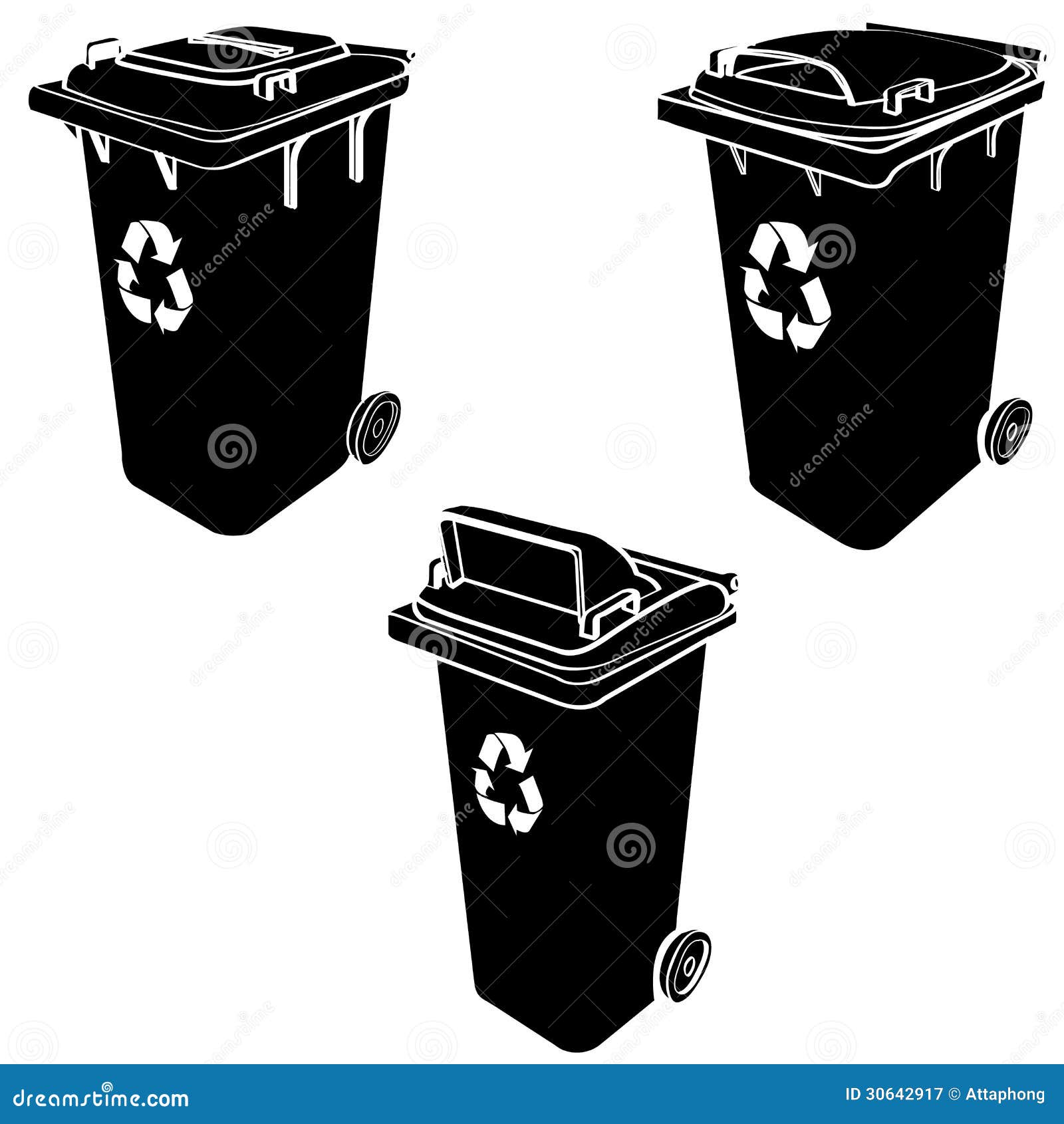 Vetor da reciclagem ilustração do vetor. Ilustração de objeto - 30642917