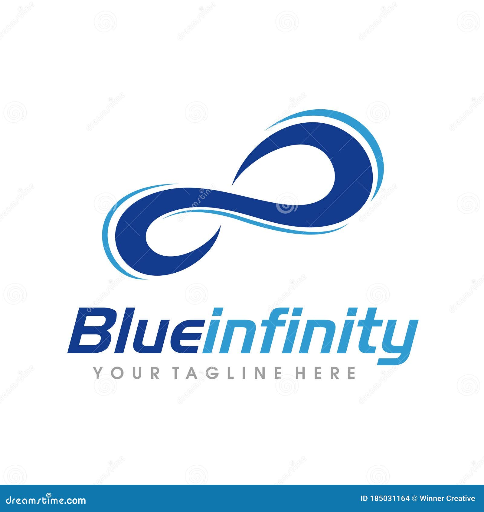 Vetor De Design De Logotipo Infinito Ilustração do Vetor - Ilustração ...