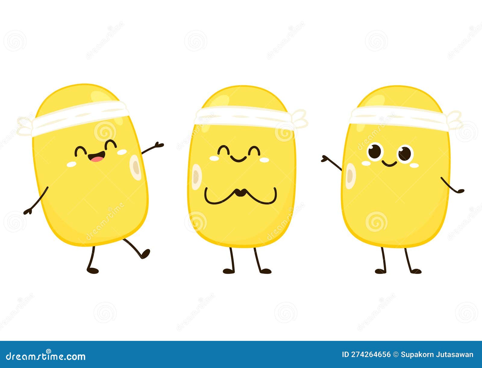 Vetor De Soja. Design De Caracteres De Soja. Ilustração do Vetor ...