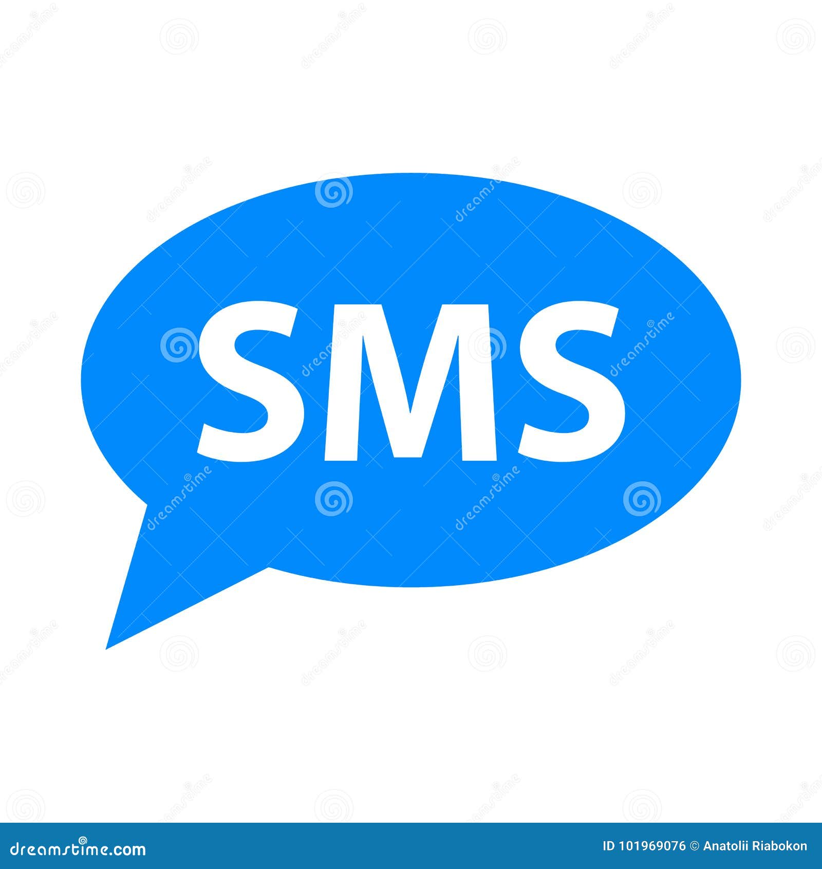 Vetor Do ícone De SMS Simples Ilustração do Vetor - Ilustração de ...