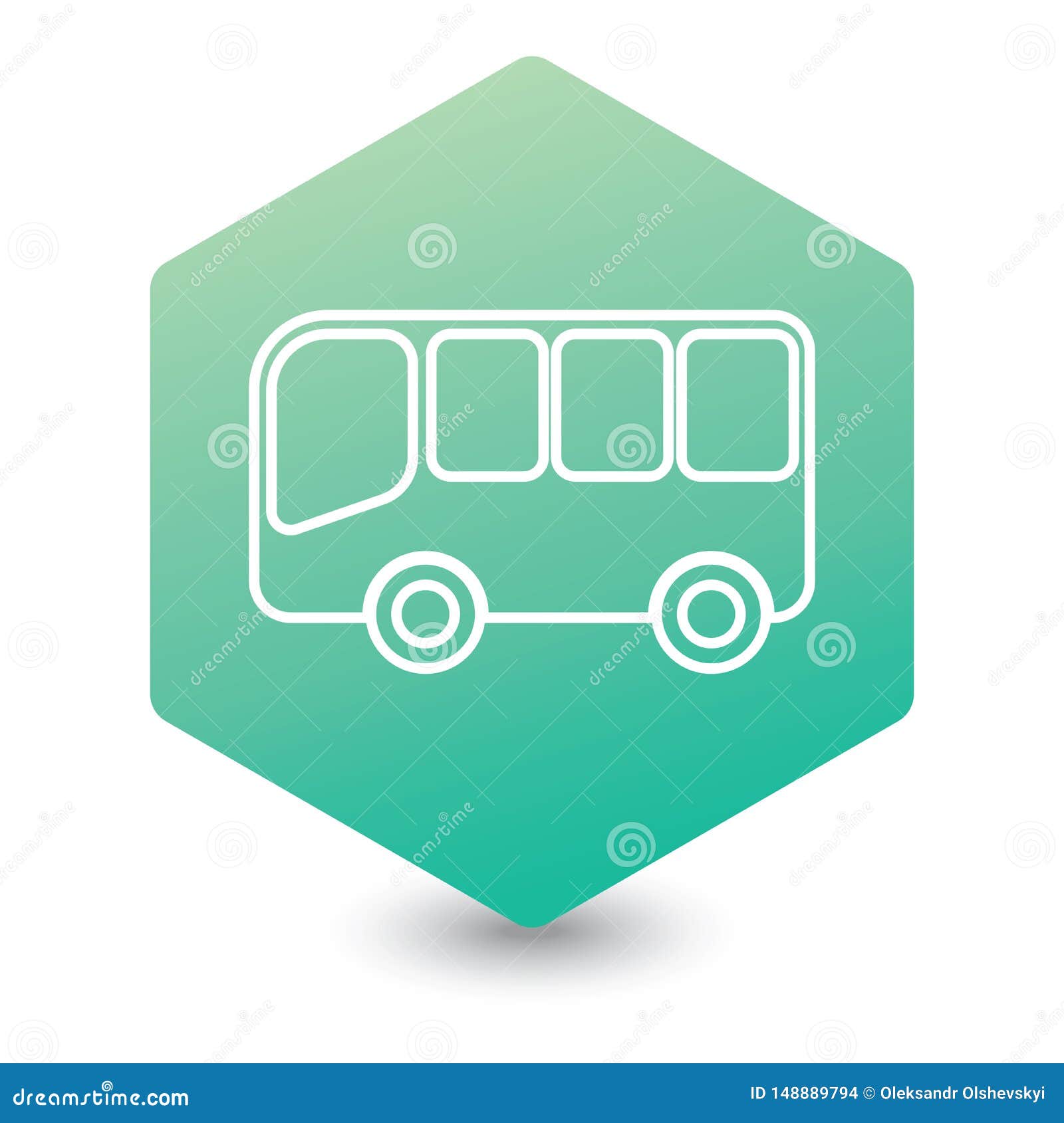 Vetor do ?cone do ?nibus ilustração do vetor. Ilustração de sinal ...