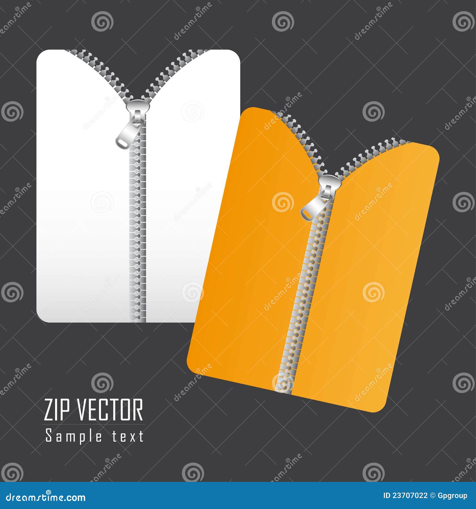 Vetor do fecho de correr ilustração do vetor. Ilustração de conceptual ...