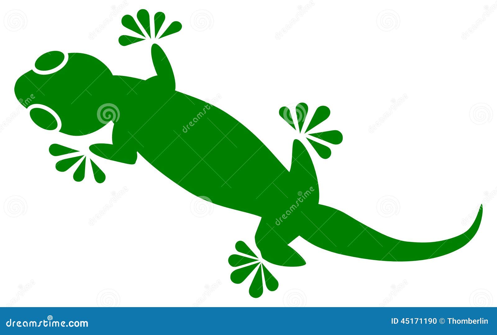 Vetor do geco ilustração do vetor. Ilustração de répteis - 45171190