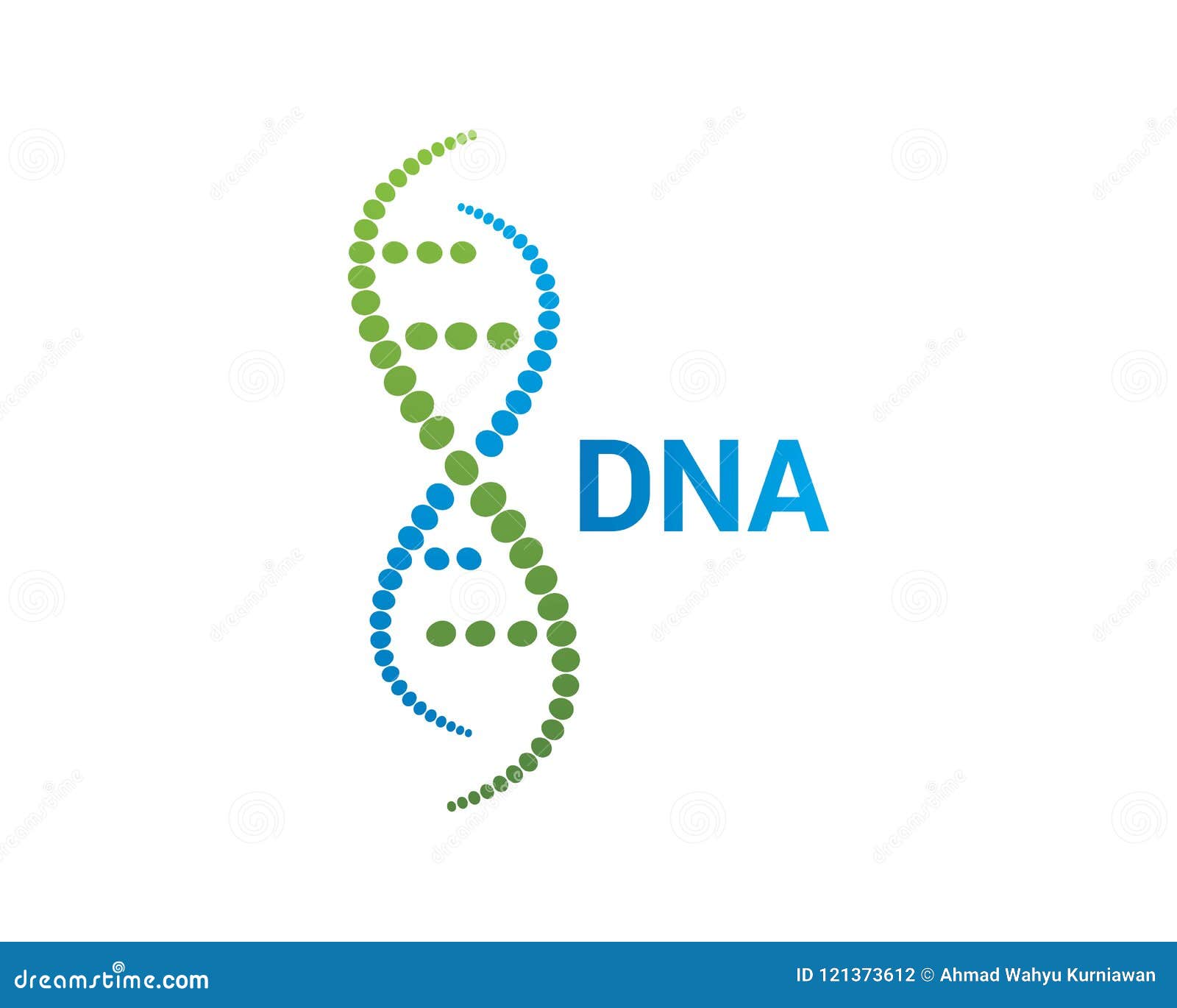 Vetor do logotipo do ADN ilustração do vetor. Ilustração de cuidado ...