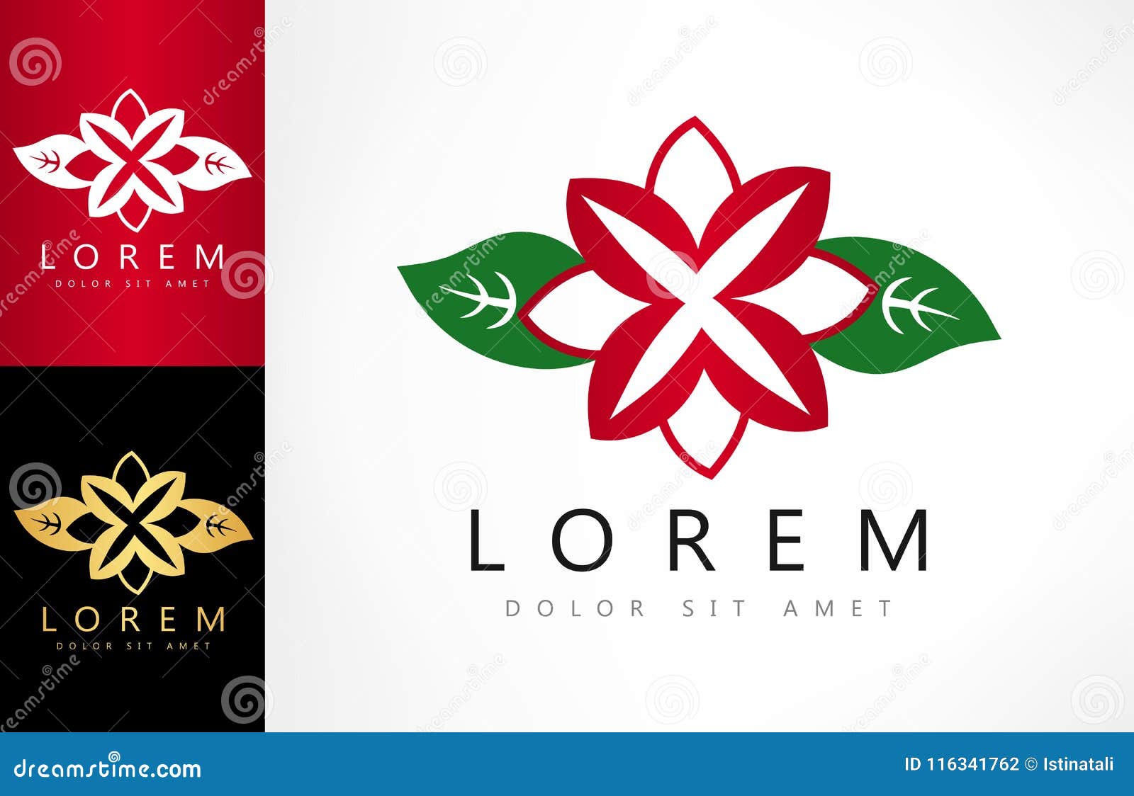 Vetor do logotipo da flor ilustração stock. Ilustração de projeto ...