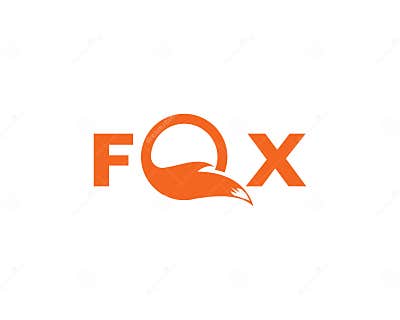 Vetor do logotipo do Fox ilustração do vetor. Ilustração de alaranjado ...