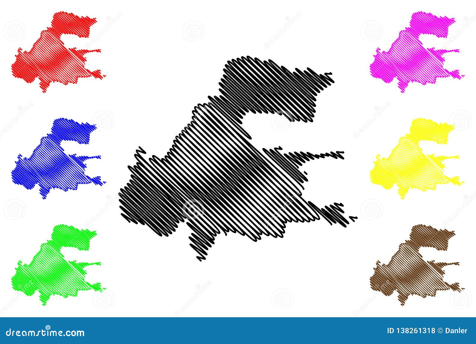 Vetor Do Mapa Da Cidade De Presov Ilustração do Vetor - Ilustração de ...