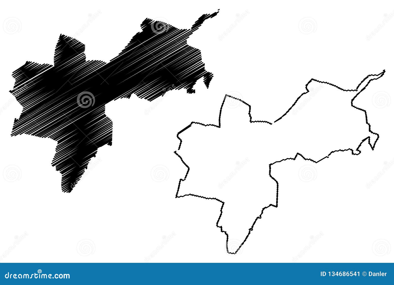 Vetor Do Mapa De Basileia-Stadt Ilustração do Vetor - Ilustração de ...