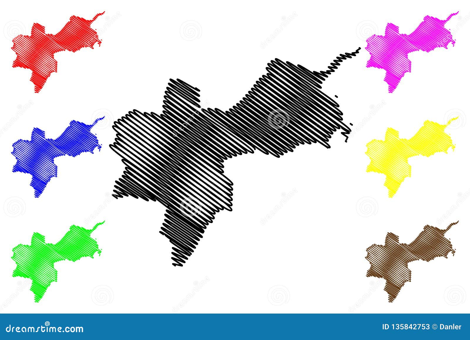 Vetor Do Mapa De Basileia-Stadt Ilustração do Vetor - Ilustração de ...