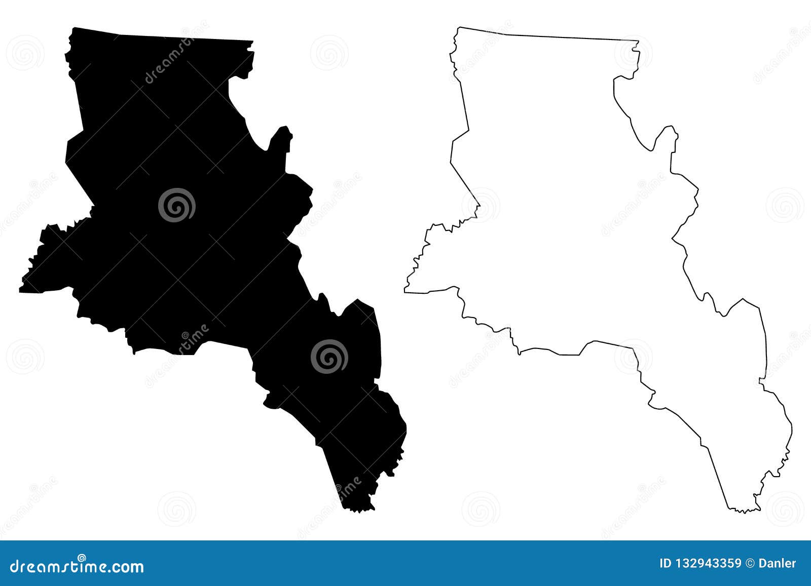 Vetor do mapa de Catamarca ilustração do vetor. Ilustração de ...