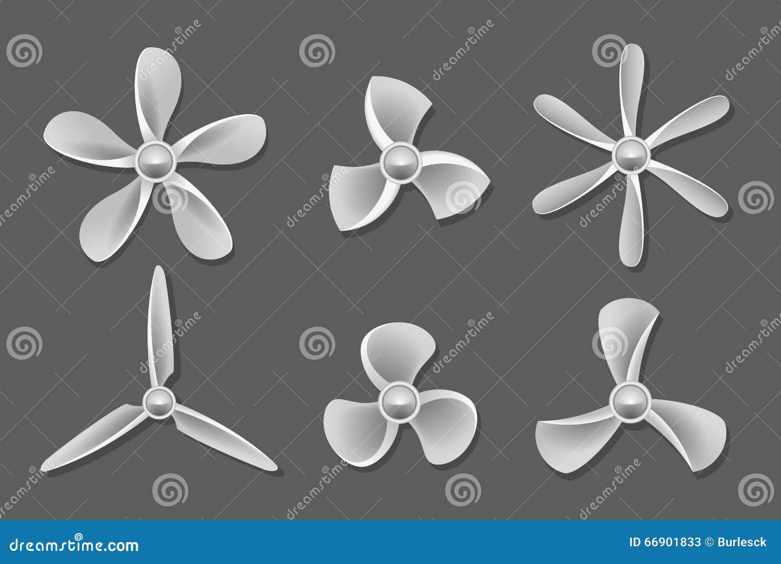Vetor dos ícones da hélice ilustração do vetor. Ilustração de energia ...