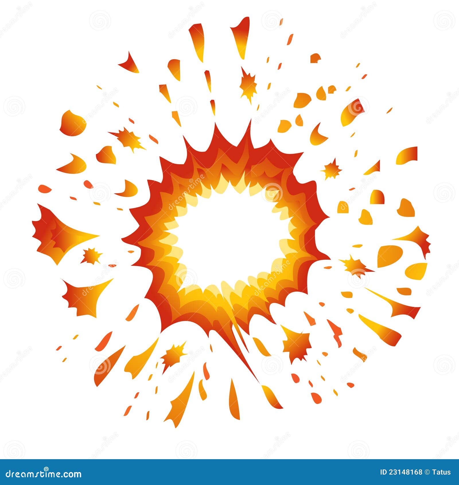 Vetor-Ilustração Da Explosão Ilustração do Vetor - Ilustração de ...