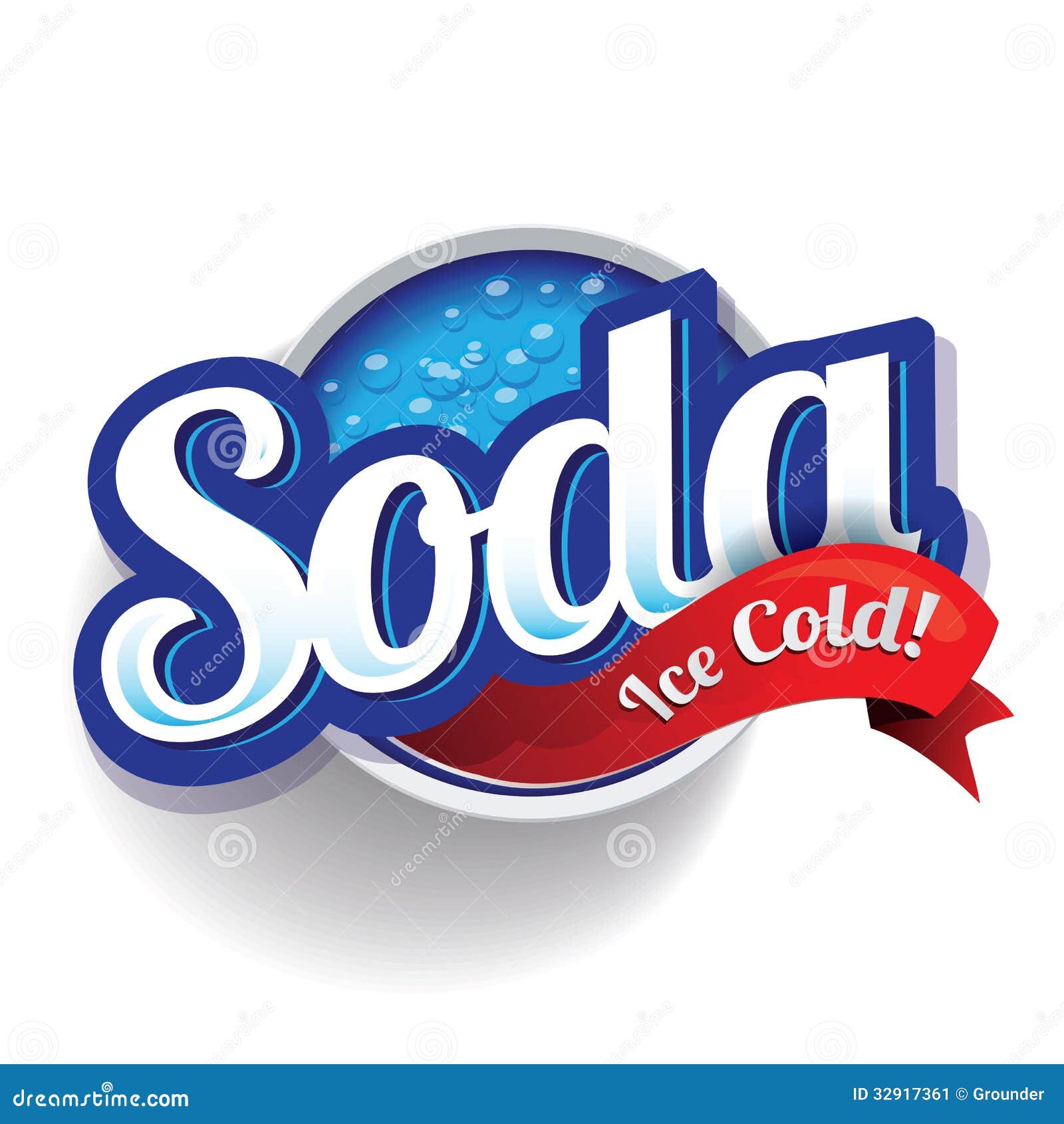 Vetor Retro Do Projeto Da Soda Ilustração do Vetor - Ilustração de ...