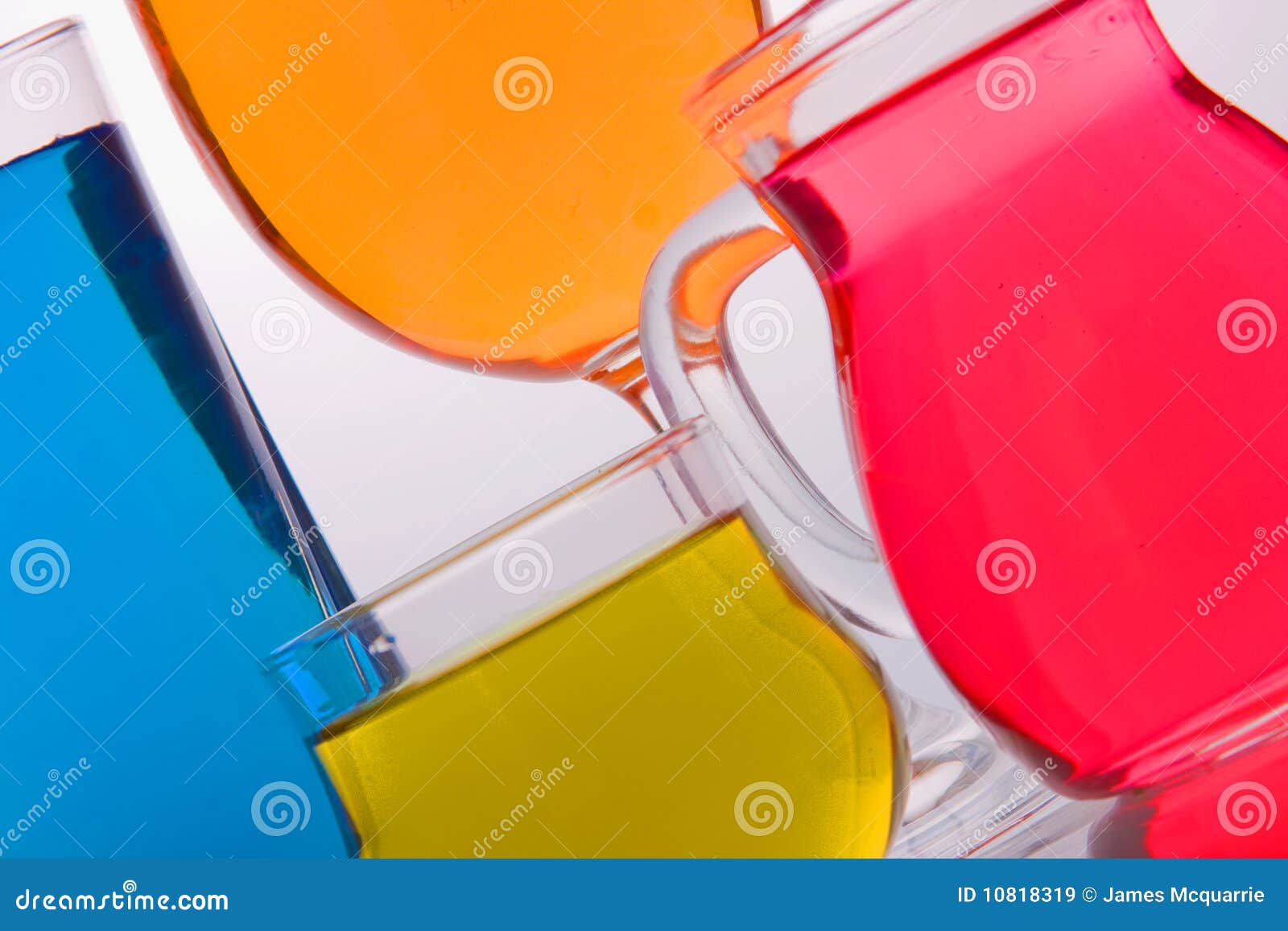 Vetro colorato immagine stock. Immagine di arancione - 10818319