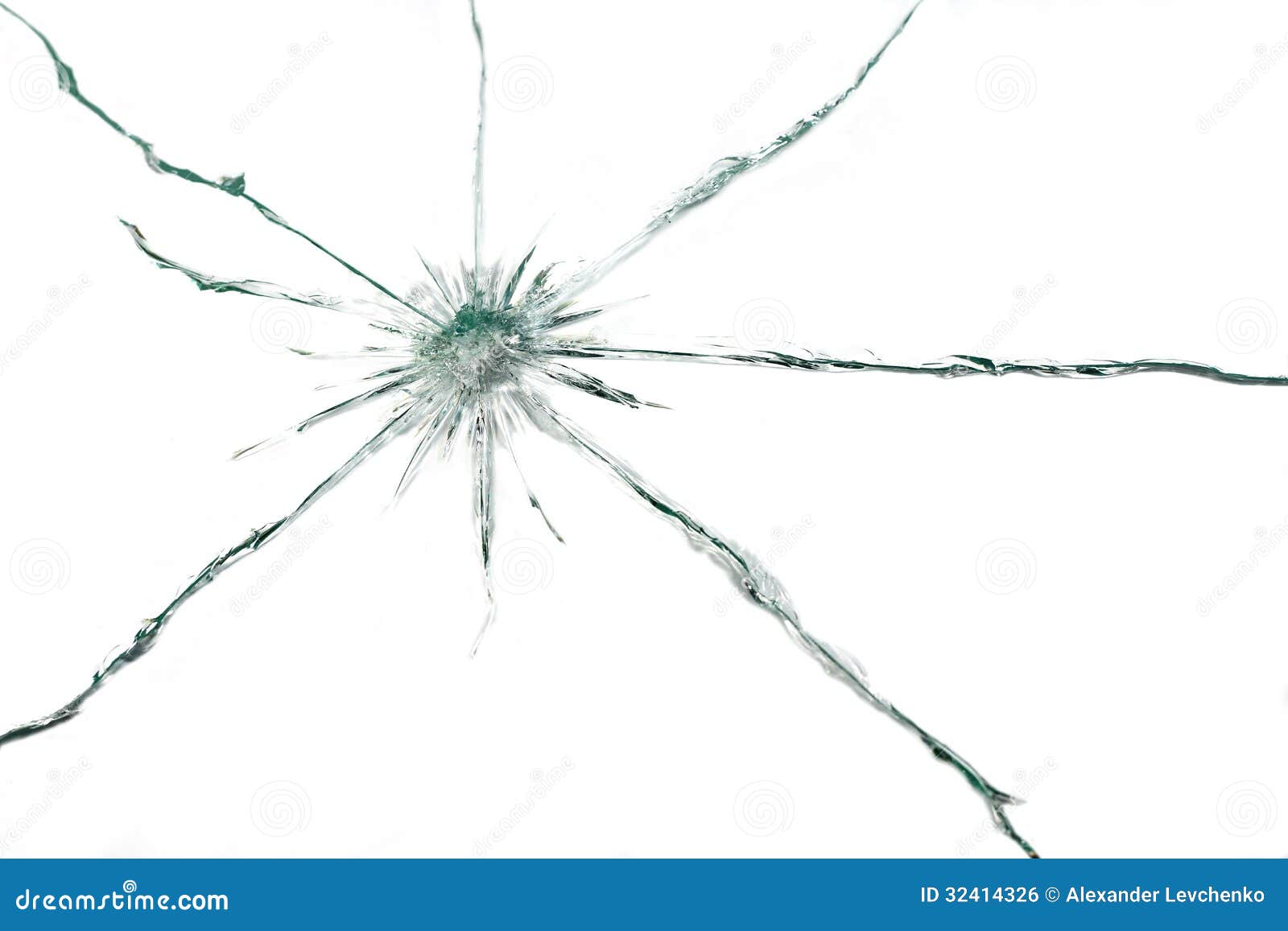 Vetro rotto fotografia stock. Immagine di vetro, scheggiato - 32414326