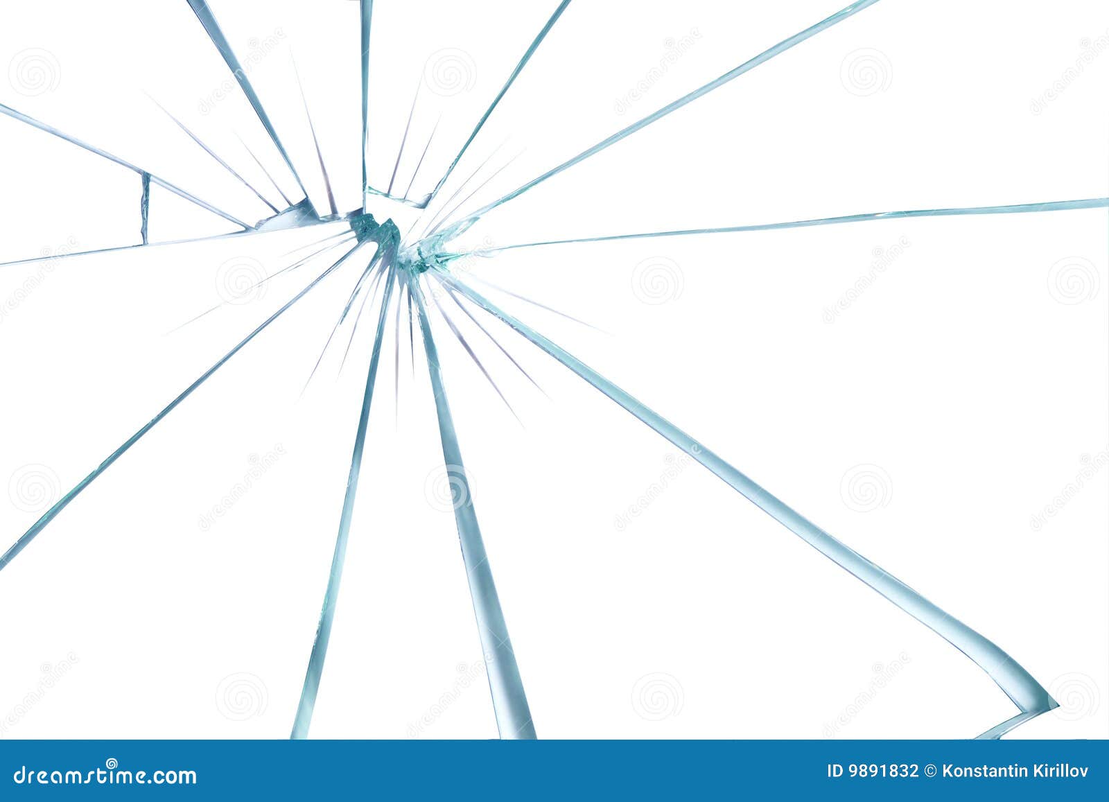 Vetro rotto fotografia stock. Immagine di scandalo, isolato - 9891832