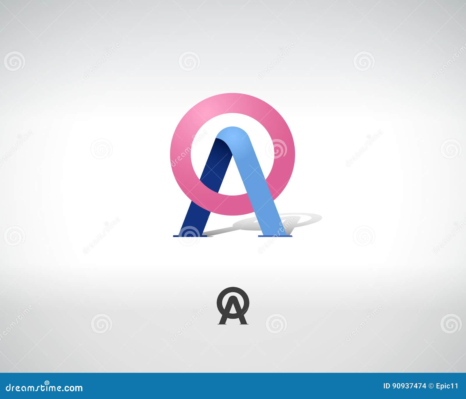 Vettore Astratto Logo Design Template Illustrazione Vettoriale ...