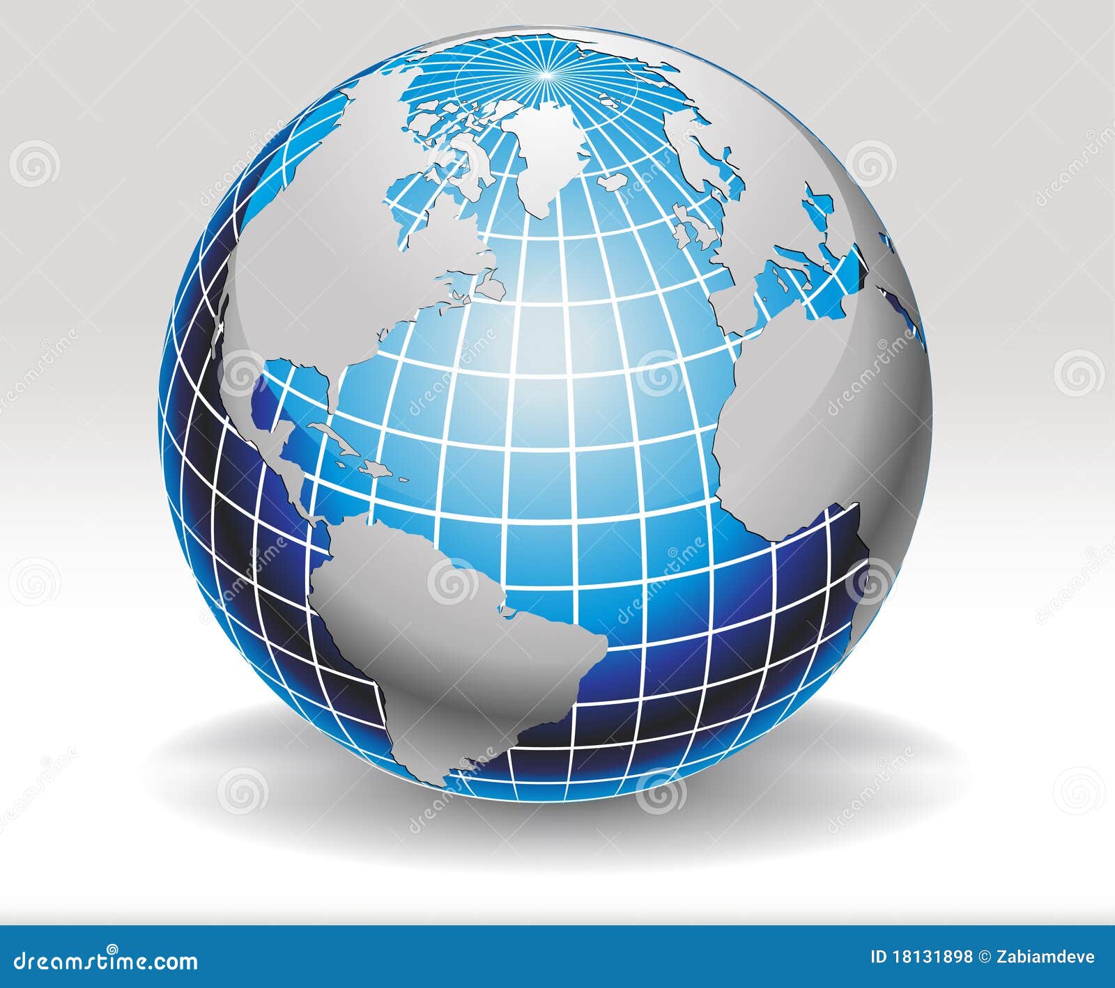 Vettore Di Progettazione Del Globo Illustrazione Vettoriale ...