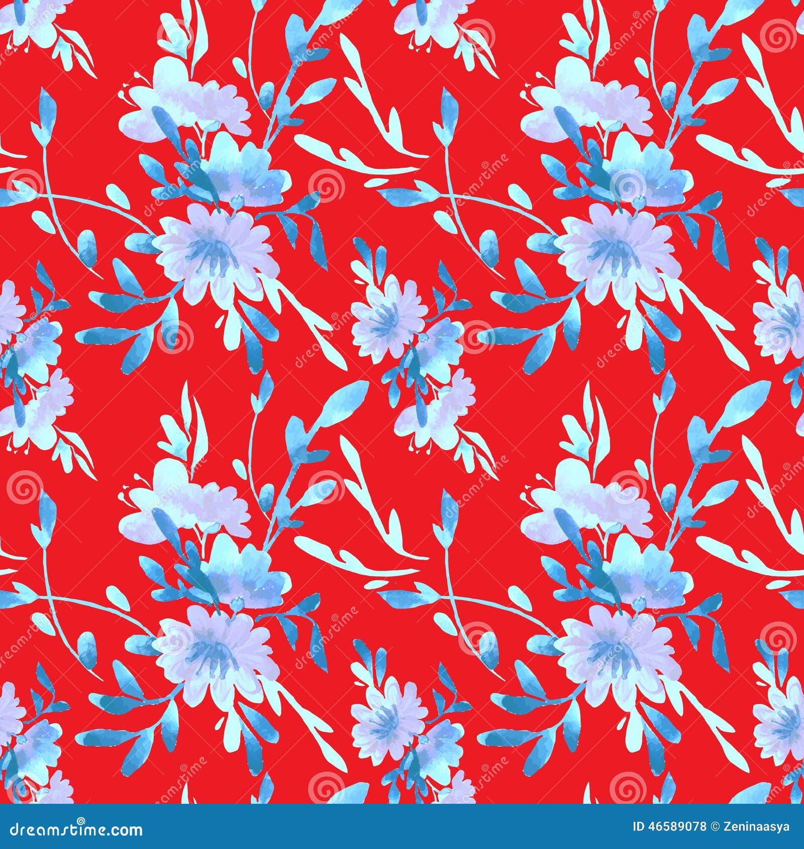 Vettore Pattern14 Dei Fiori Illustrazione Vettoriale - Illustrazione di ...
