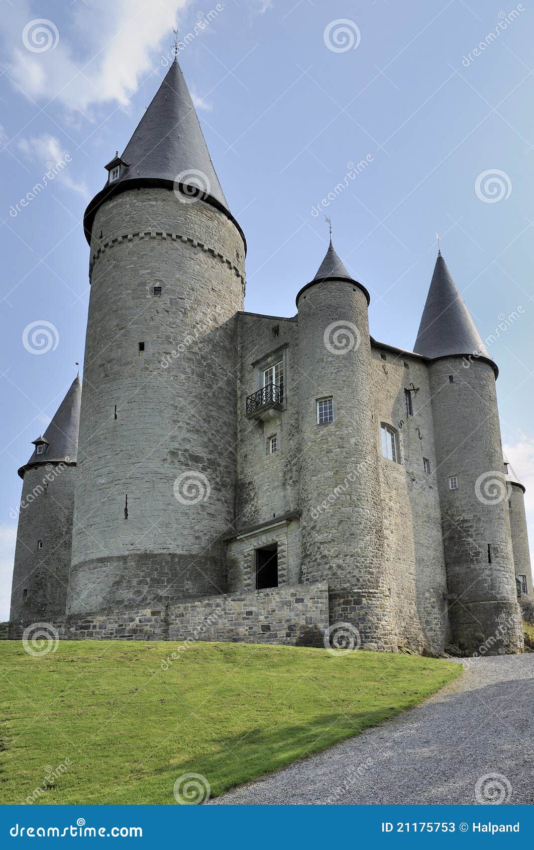 Veves castle, ardennes stock image. Image of tourism - 21175753